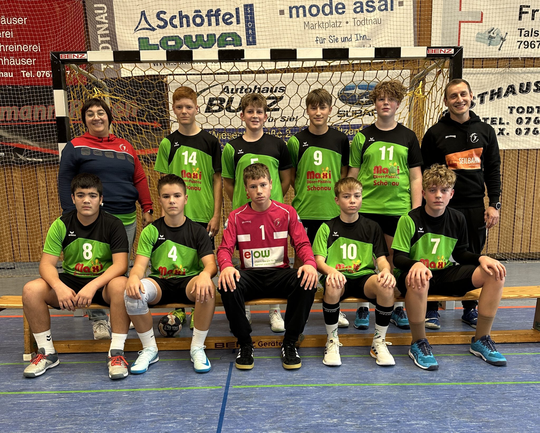 C Jugend Training Handball